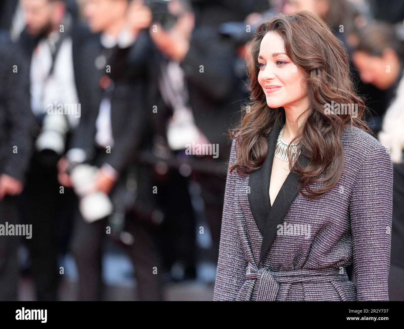 Cannes, Cannes, France. 21st May, 2023. Actress MARION COTILLARD ...
