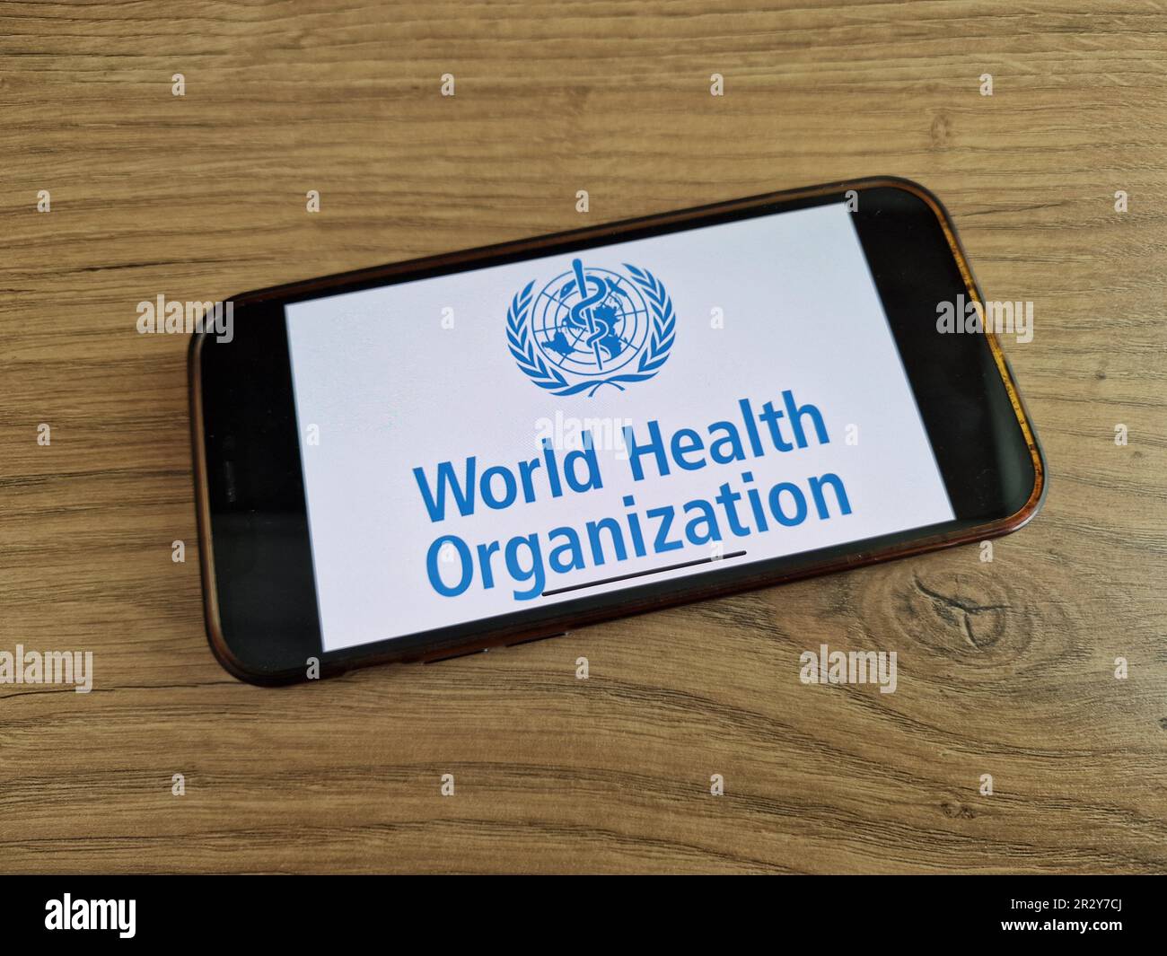 World health organization logo hi-res stock photography and images - Alamy