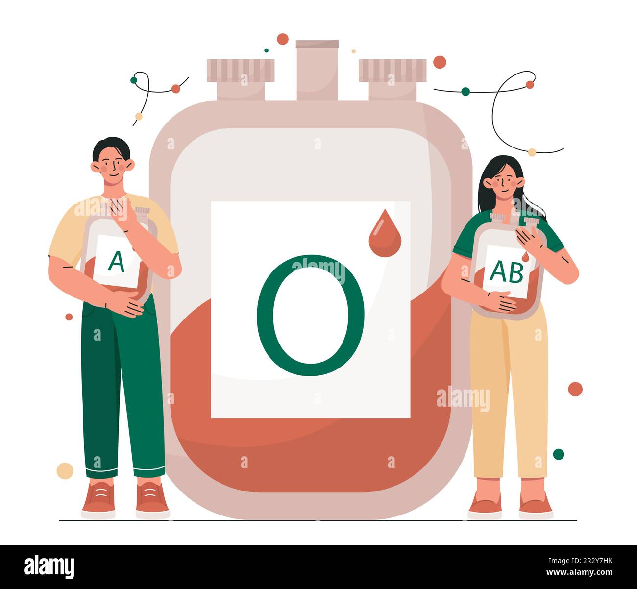 Blood type concept Stock Vector Image & Art - Alamy