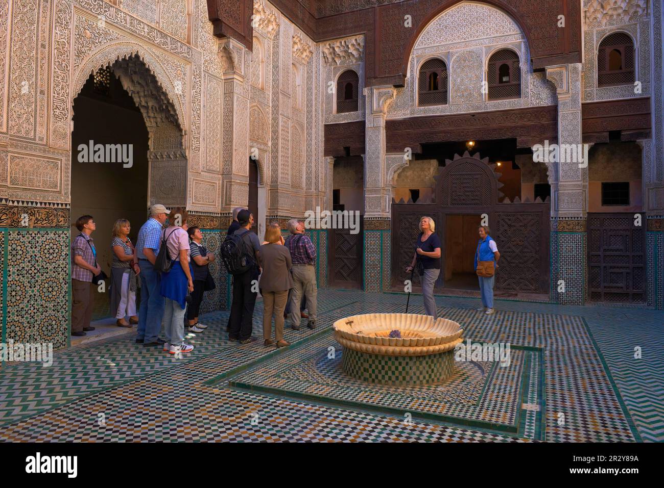 Madrassa Bou Inania, Meknes, UNESCO World Heritage Site, Medersa Bou ...
