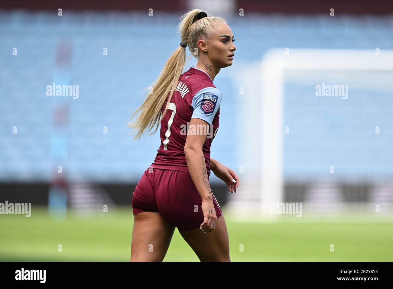 Birmingham, UK. 21st May 2023. Alisha Lehmann of Aston Villa during the ...