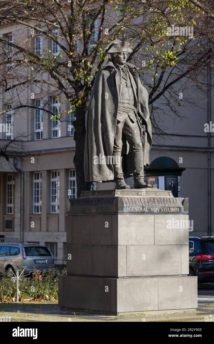 Magdeburg General von Steuben Stock Photo - Alamy