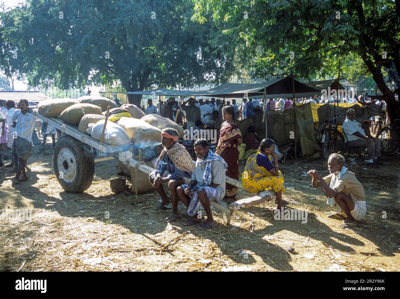 Weekly Periodical market at Perundurai near Erode, Tamil Nadu, South ...
