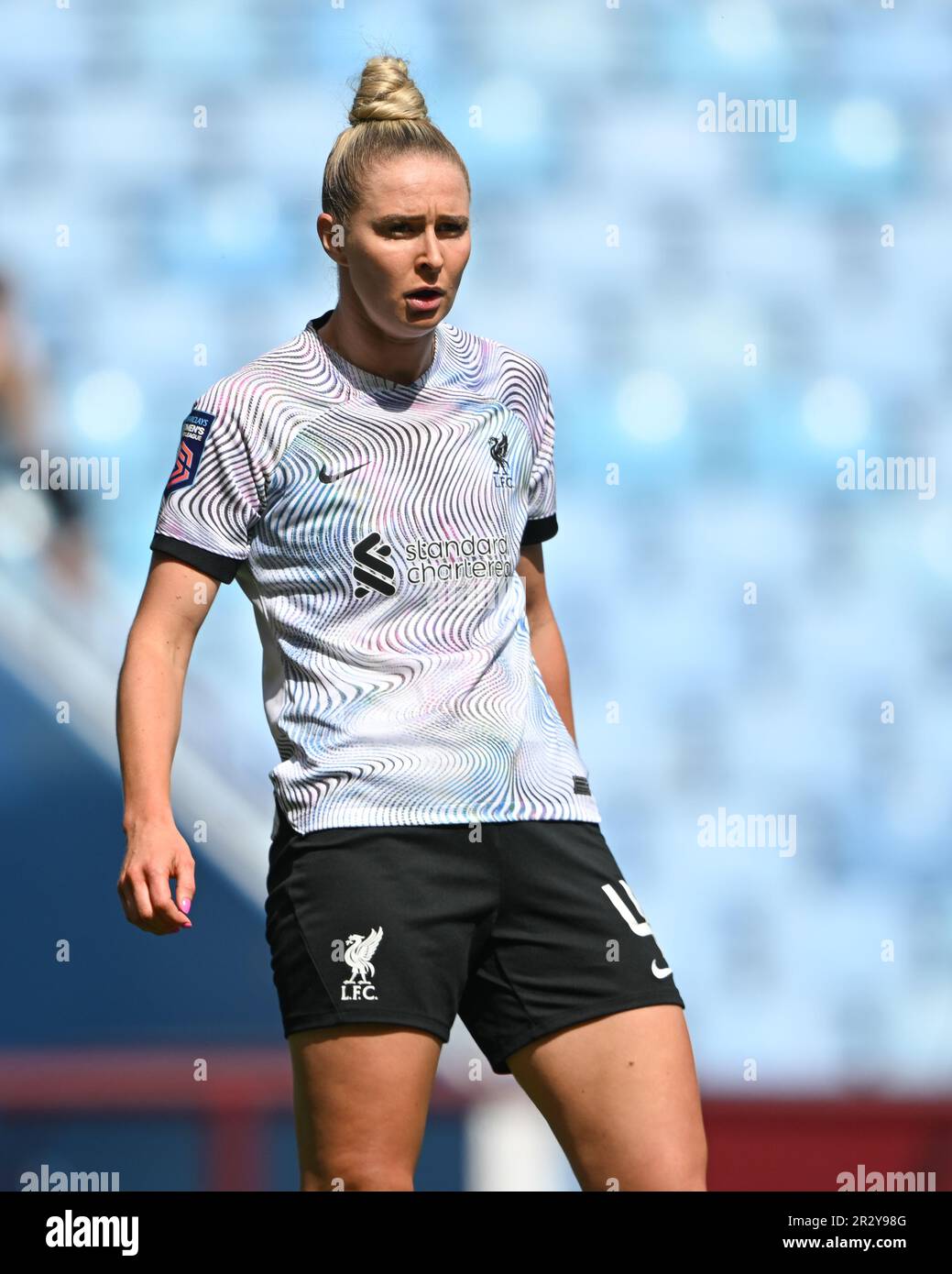 Birmingham, UK. 21st May 2023. Rhiannon Roberts of Liverpool during the ...