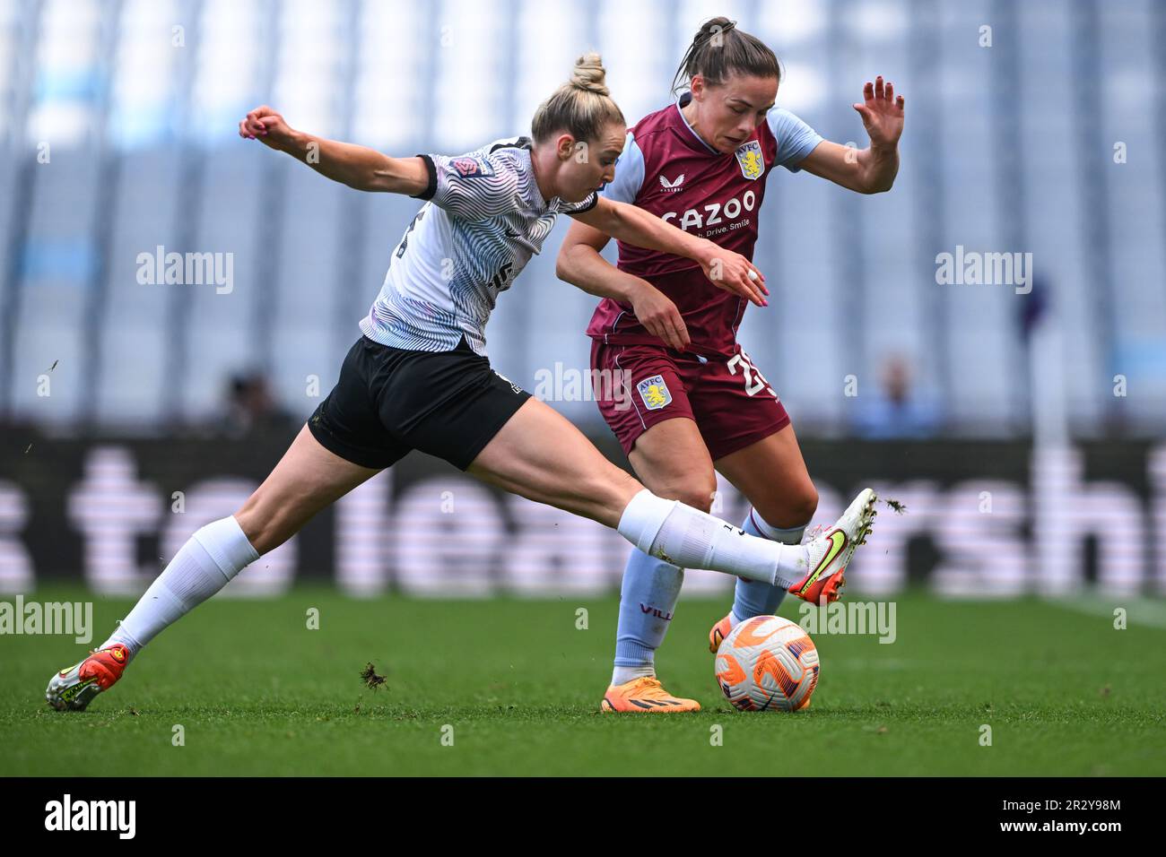 Birmingham, UK. 21st May 2023. Kirsty Hanson of Aston Villa under ...