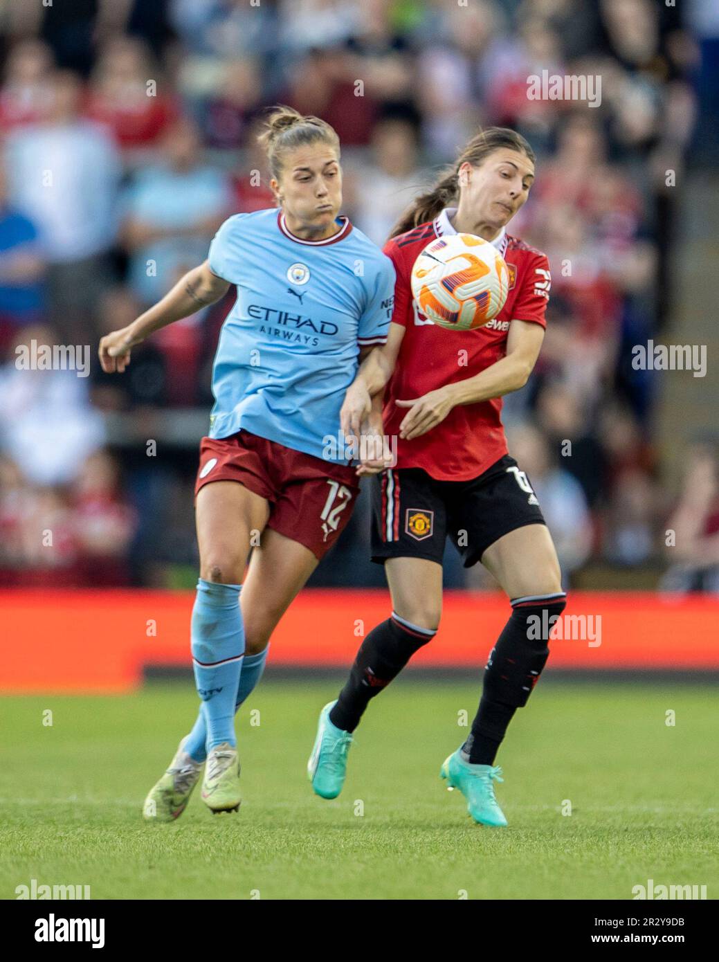 Leigh Sports Village, Manchester, UK. 21st May, 2023. Womens Super ...