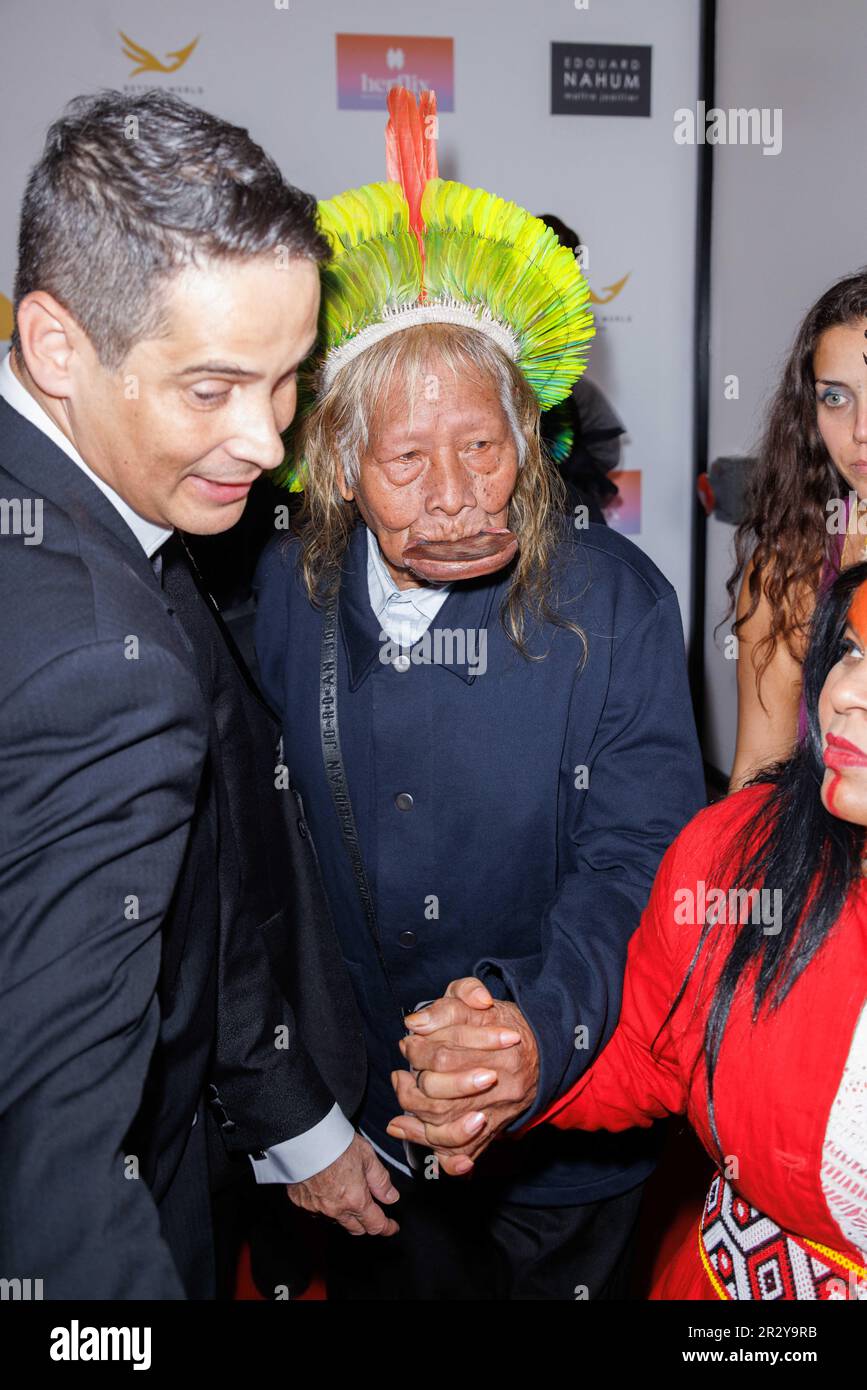 Cannes, France. 21st May, 2023. Chief Roani attending the "Better World ...
