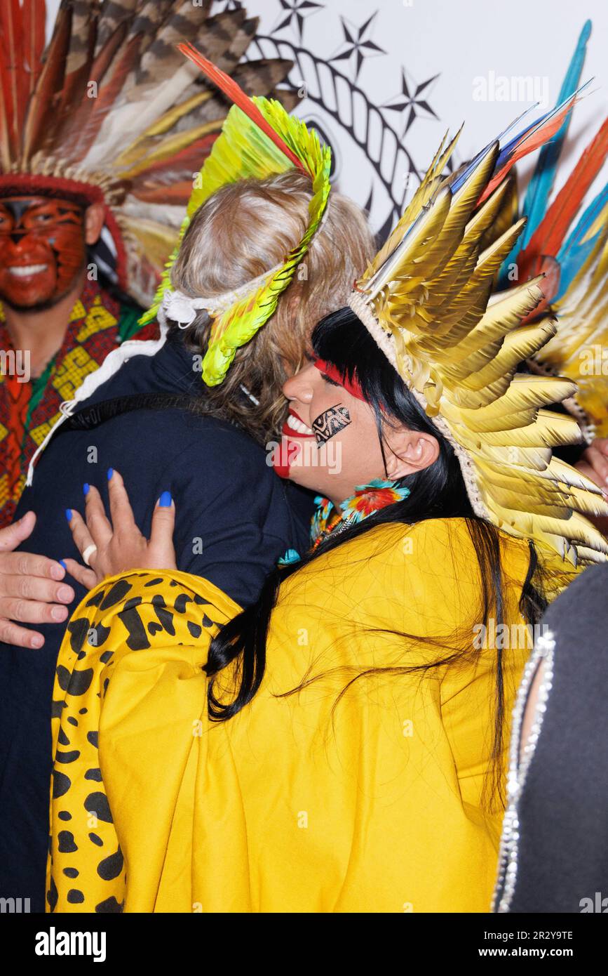 Cannes, France. 21st May, 2023. Chief Roani attending the "Better World ...