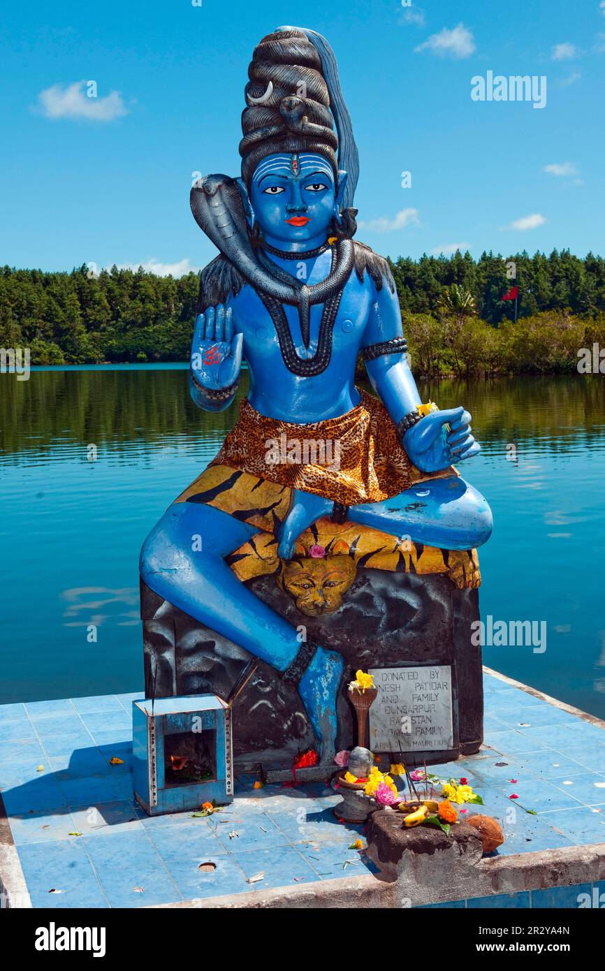 Shiva, Indian Ocean, God of Hindi, Sacred Hindu Lake Ganga Talao, Grand ...