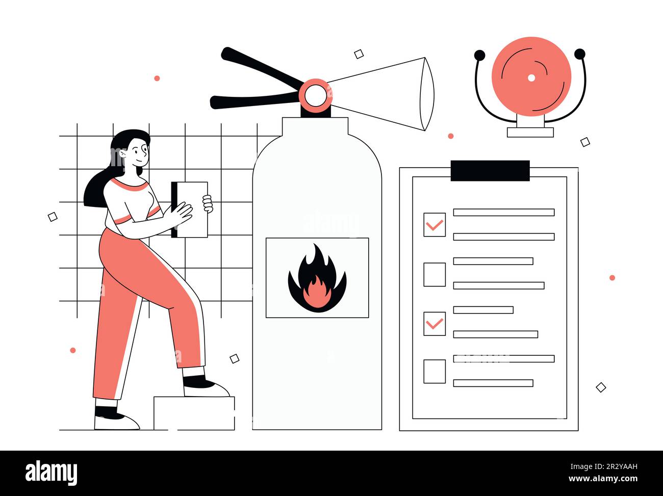 Fire factory people Cut Out Stock Images & Pictures - Alamy