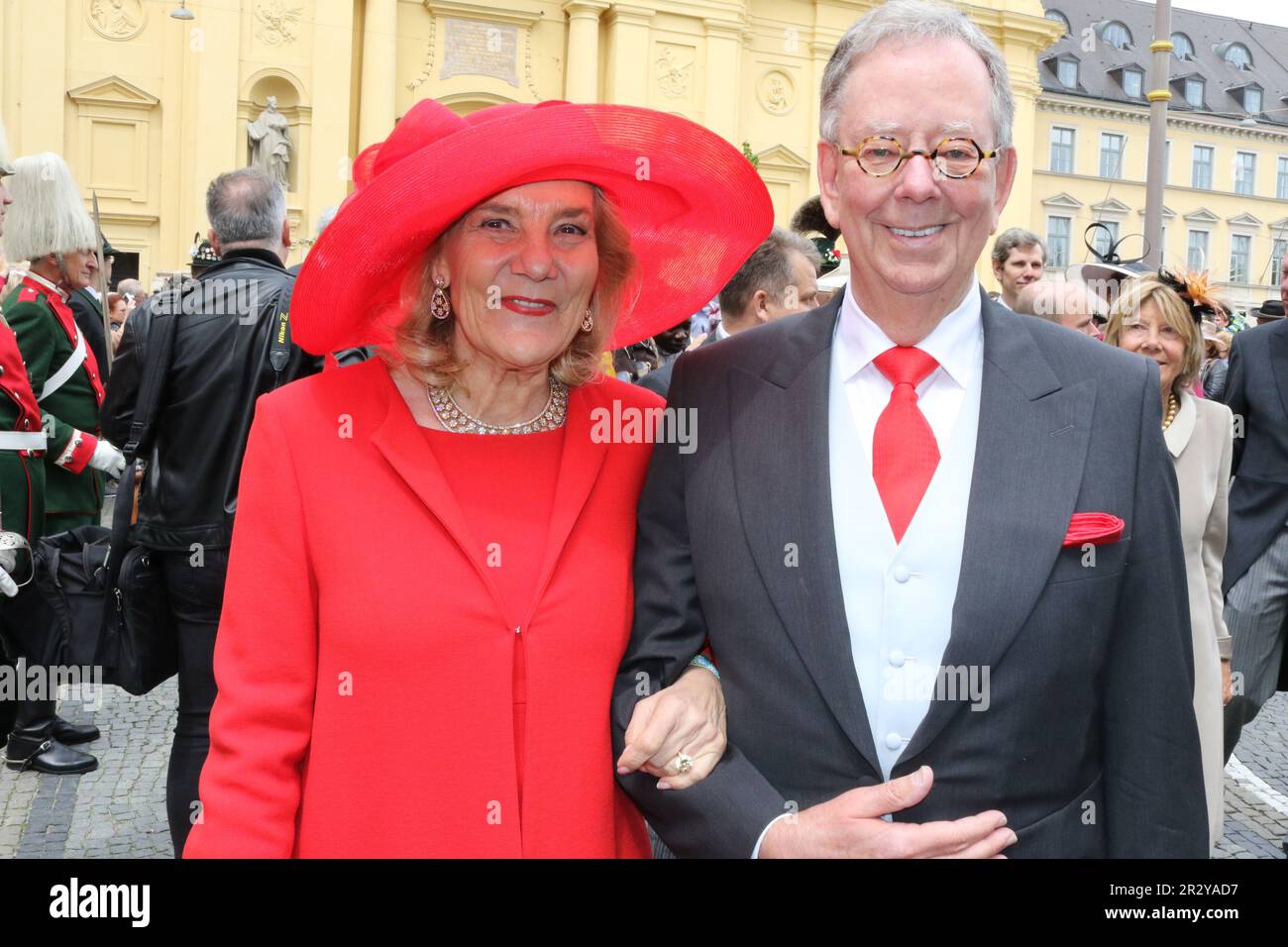 MUNICH, Germany - 20. MAY 2023: Movie producer Susanne PORSCHE and ...