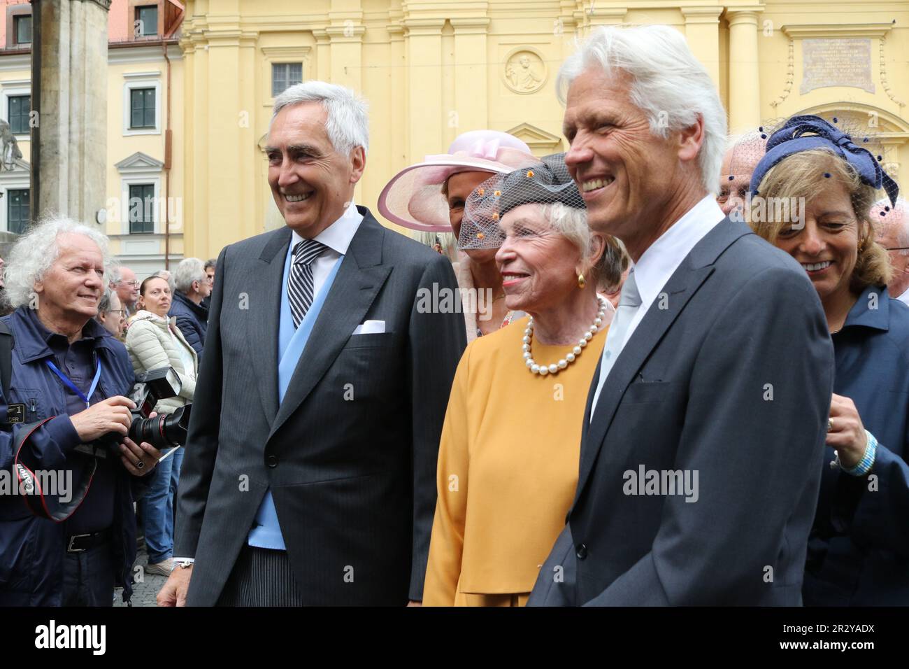 MUNICH, Germany - 20. MAY 2023: Peter LOESCHER (L), Peter Löscher is an ...