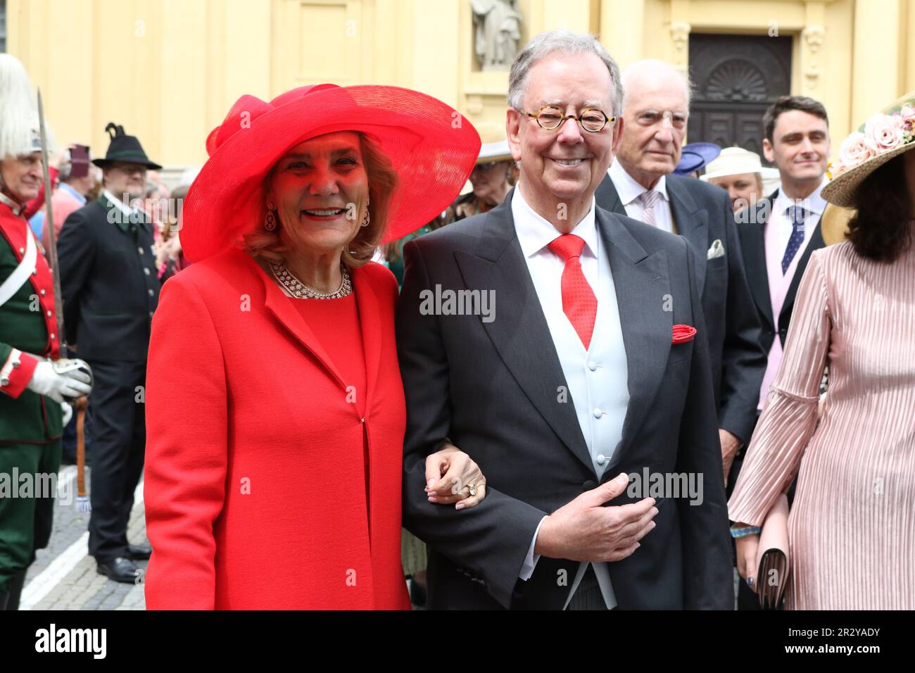 MUNICH, Germany - 20. MAY 2023: Movie producer Susanne PORSCHE and ...