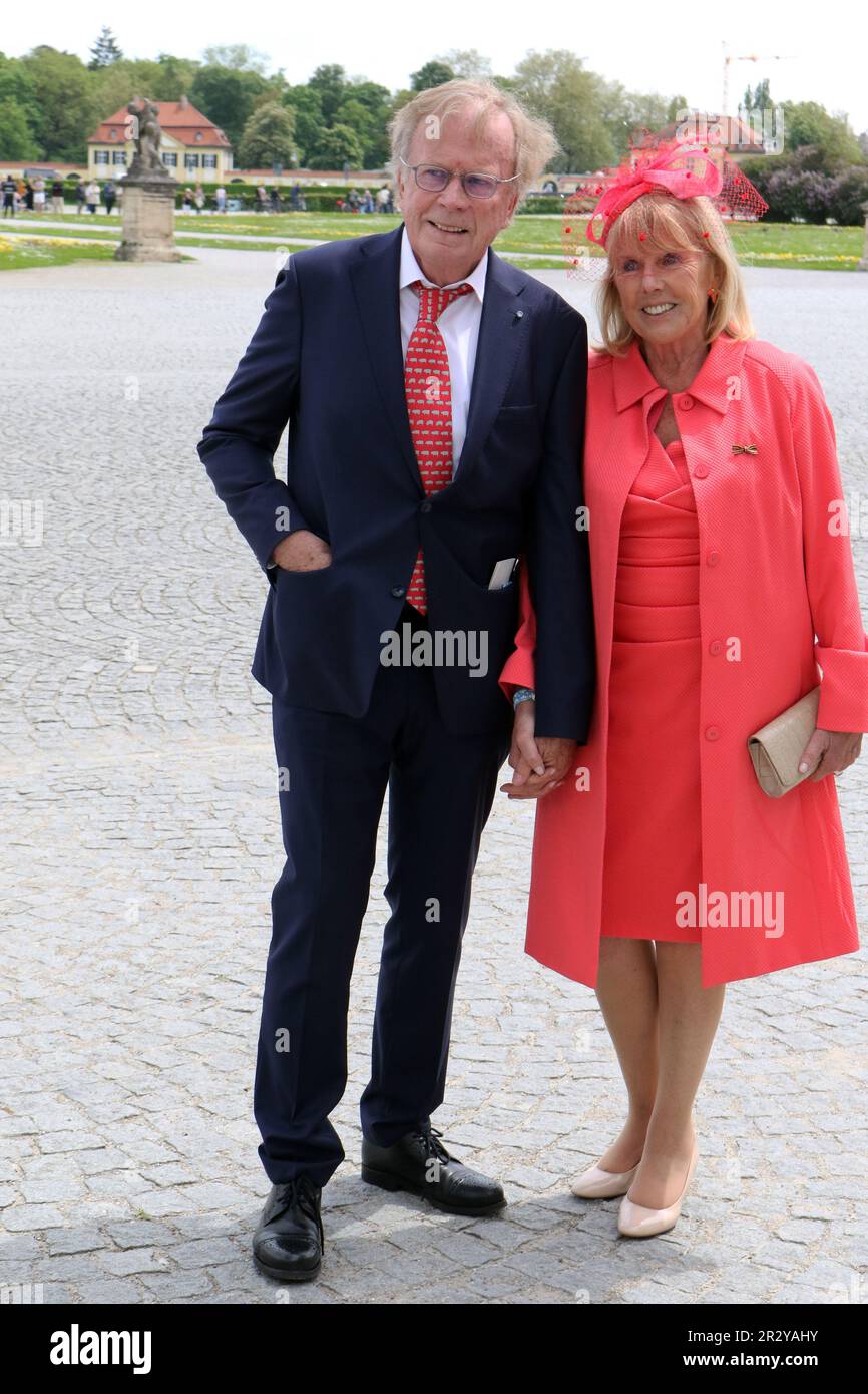 MUNICH, Germany - 20. MAY 2023:, Prof. Bruno Reichart, Elke Reichart ...