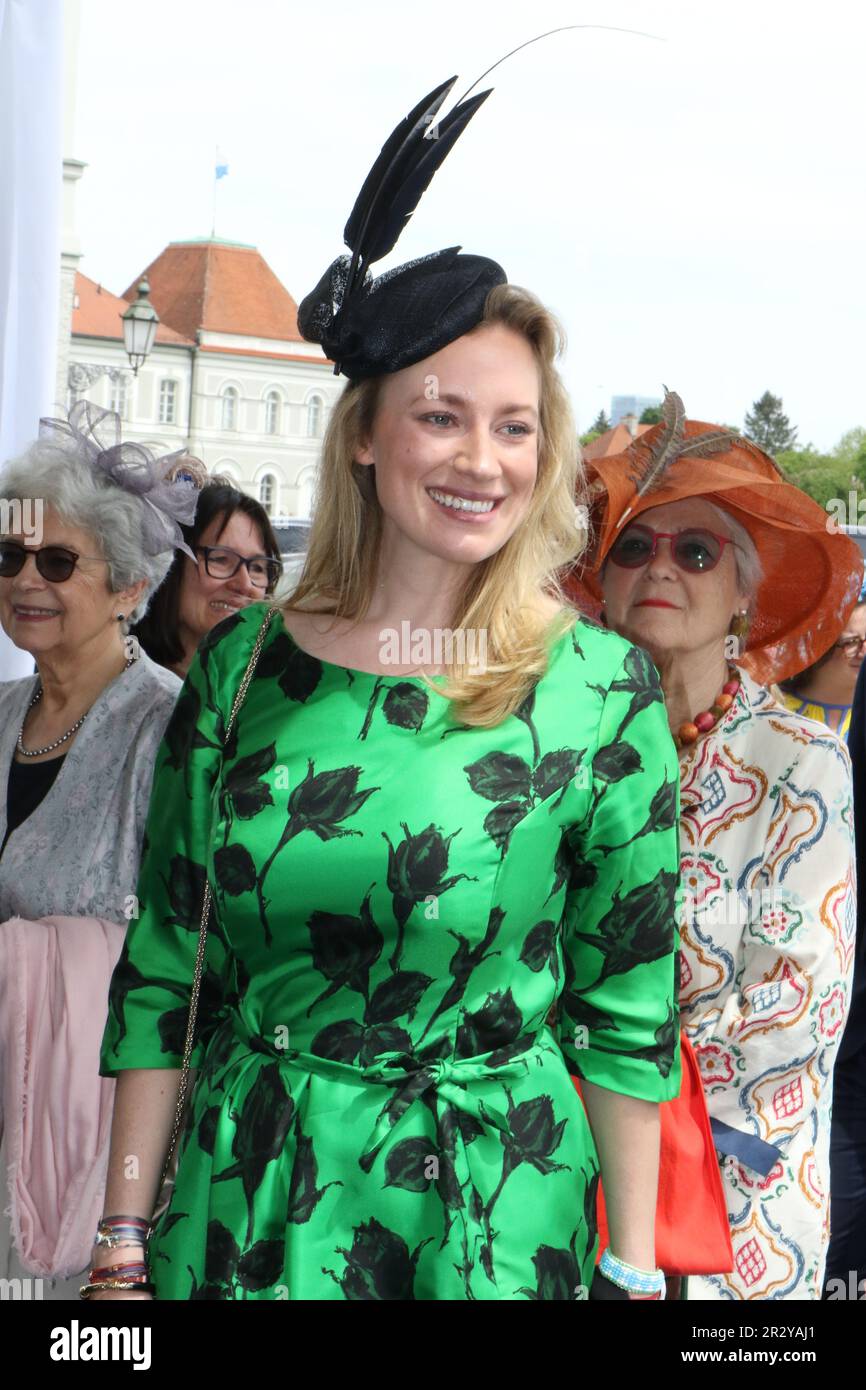 MUNICH, Germany - 20. MAY 2023: xxxGuest arrival at the Nymphenburg ...