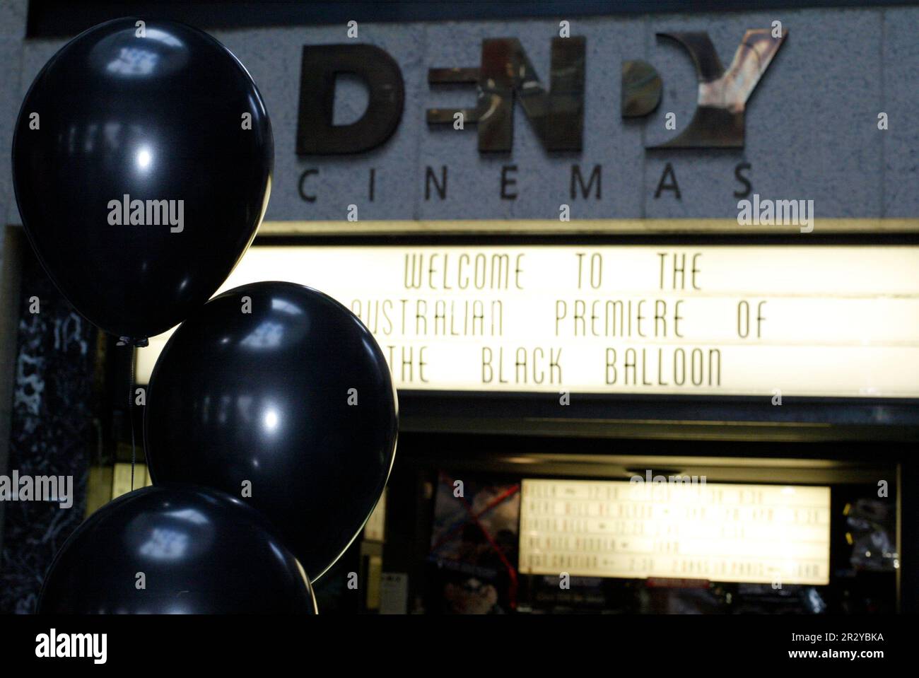 Balloon movie premiere hi-res stock photography and images - Alamy