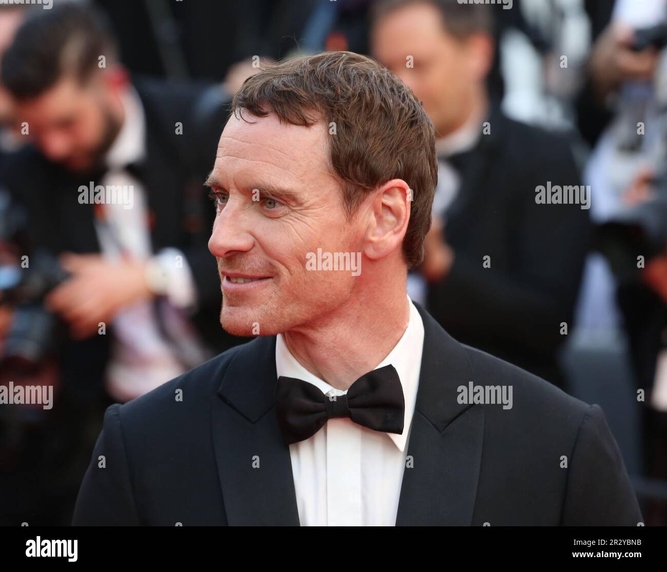 Cannes, France, 21st May, 2023. Michael Fassbender arriving on the red ...