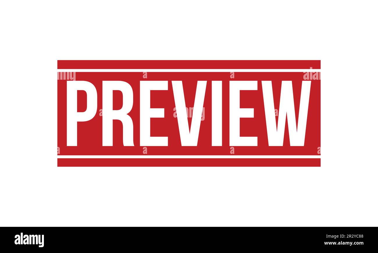 Preview Rubber Stamp Seal Vector Stock Vector Image & Art - Alamy