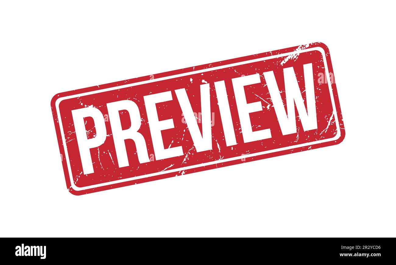 Preview Rubber Stamp Seal Vector Stock Vector Image & Art - Alamy