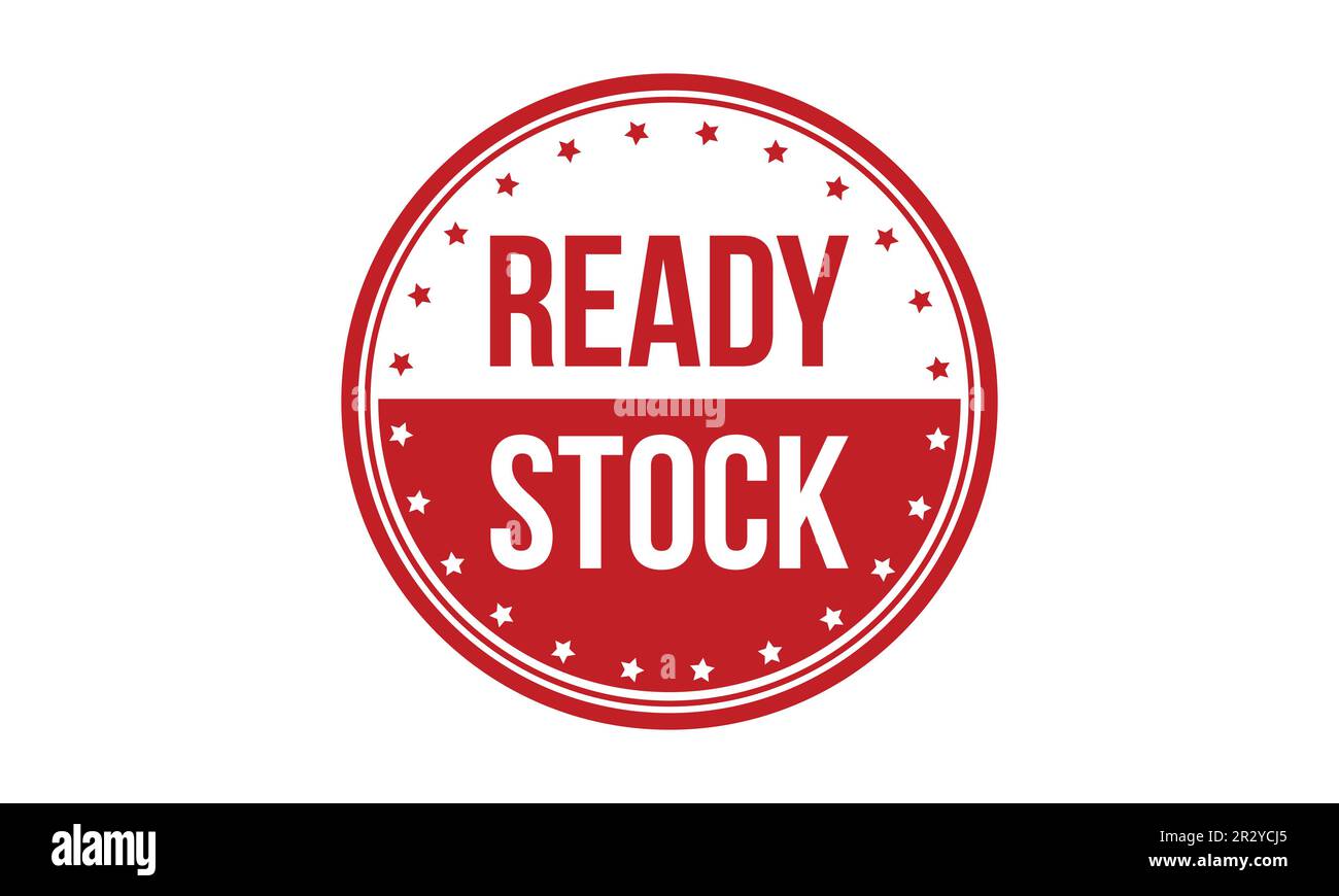 Ready Stock Rubber Stamp Seal Vector Stock Vector Image & Art - Alamy