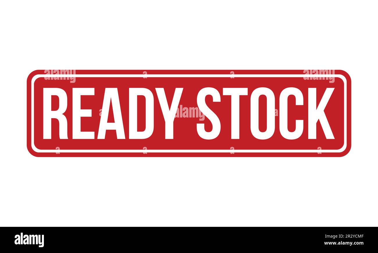 Ready Stock Rubber Stamp Seal Vector Stock Vector Image & Art - Alamy