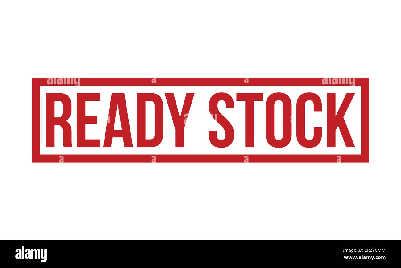 Ready Stock Rubber Stamp Seal Vector Stock Vector Image & Art - Alamy
