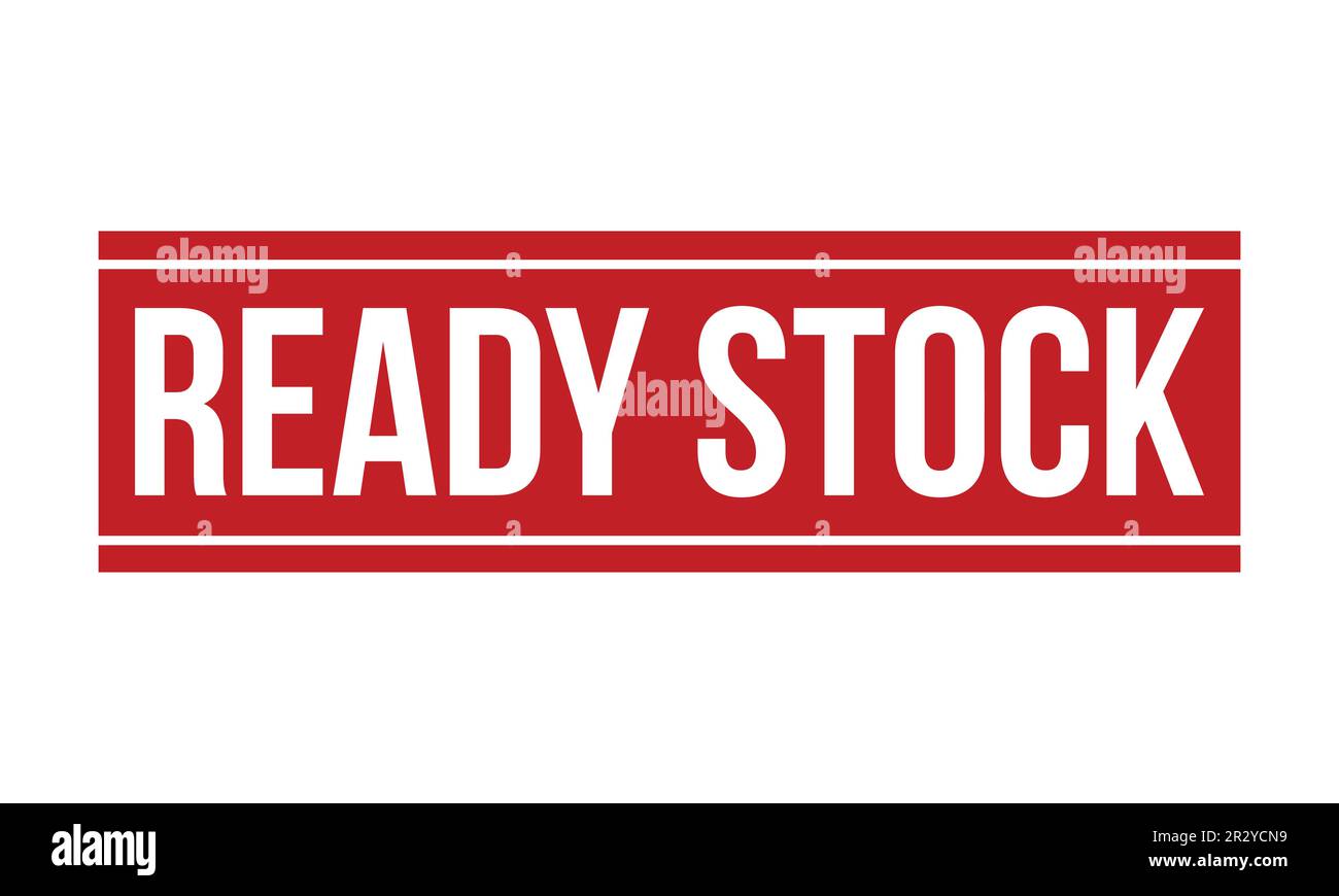 Ready Stock Rubber Stamp Seal Vector Stock Vector Image & Art - Alamy