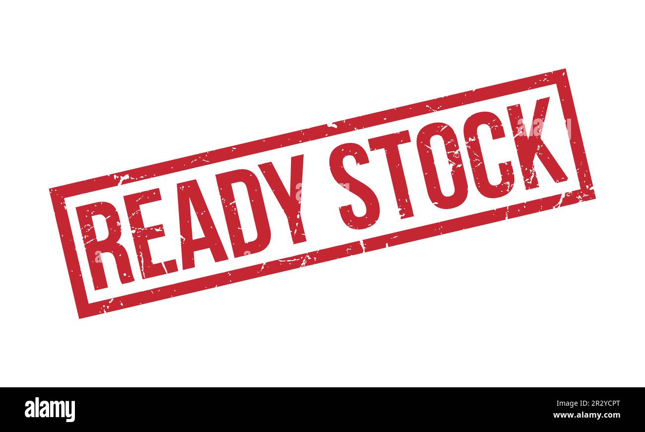 Ready Stock Rubber Stamp Seal Vector Stock Vector Image & Art - Alamy