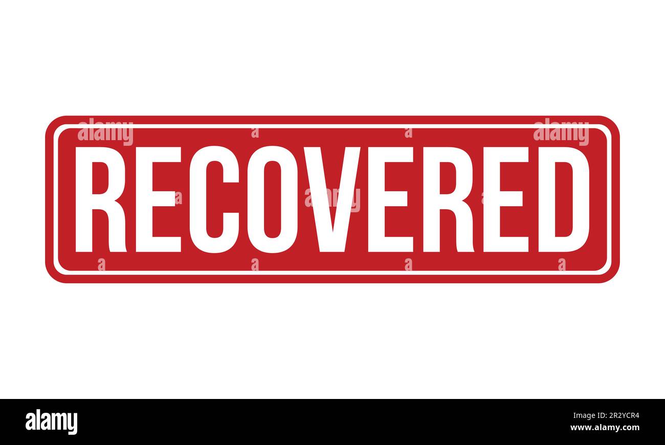 Recovered Rubber Stamp Seal Vector Stock Vector Image And Art Alamy