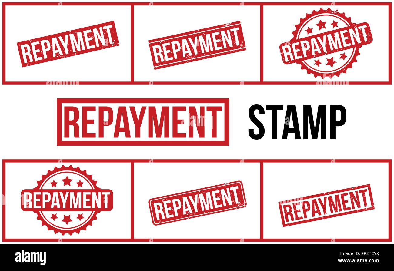 Repayment seal hi-res stock photography and images - Alamy