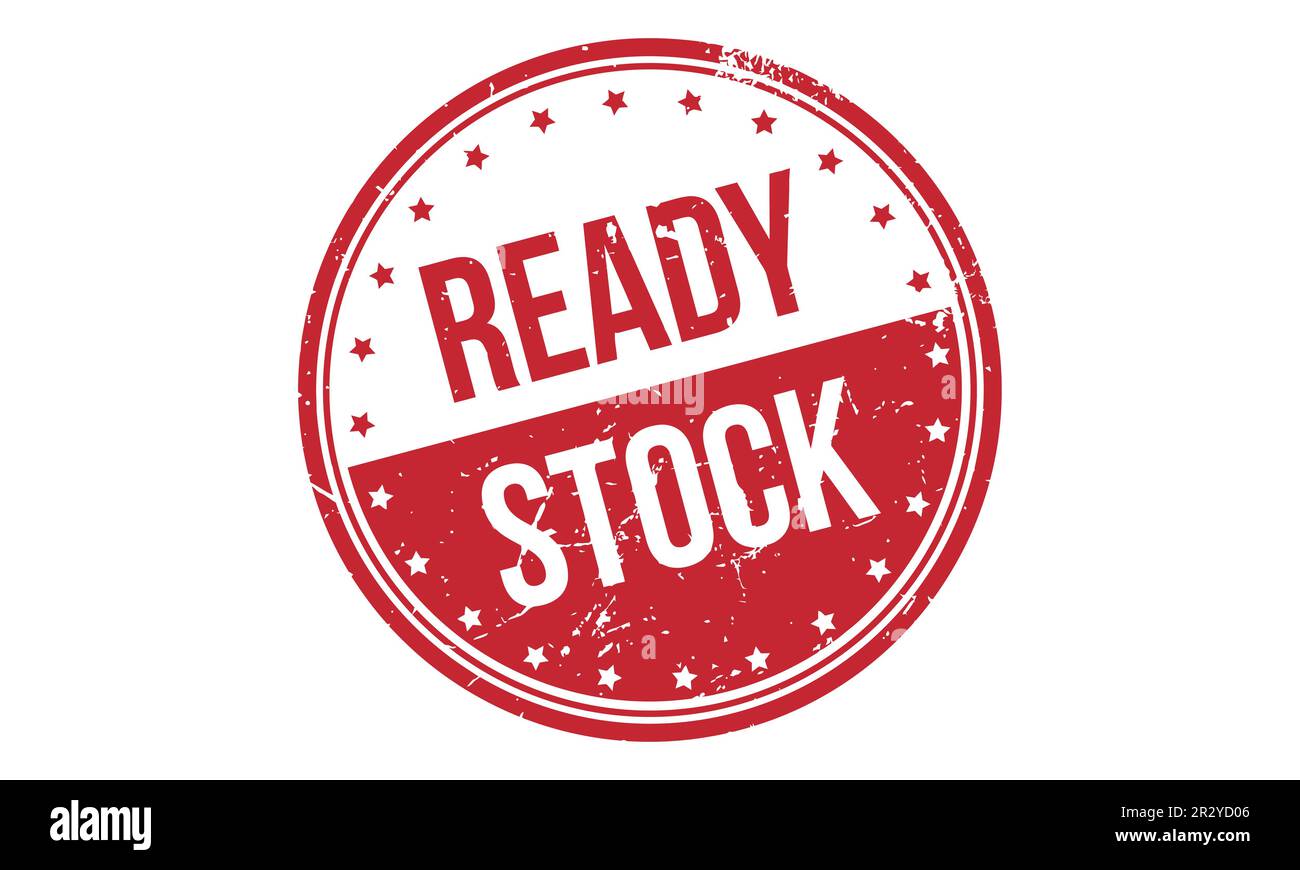 Ready Stock Rubber Stamp Seal Vector Stock Vector Image & Art - Alamy