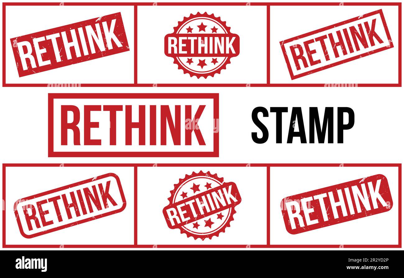 Rethink logo hi-res stock photography and images - Alamy