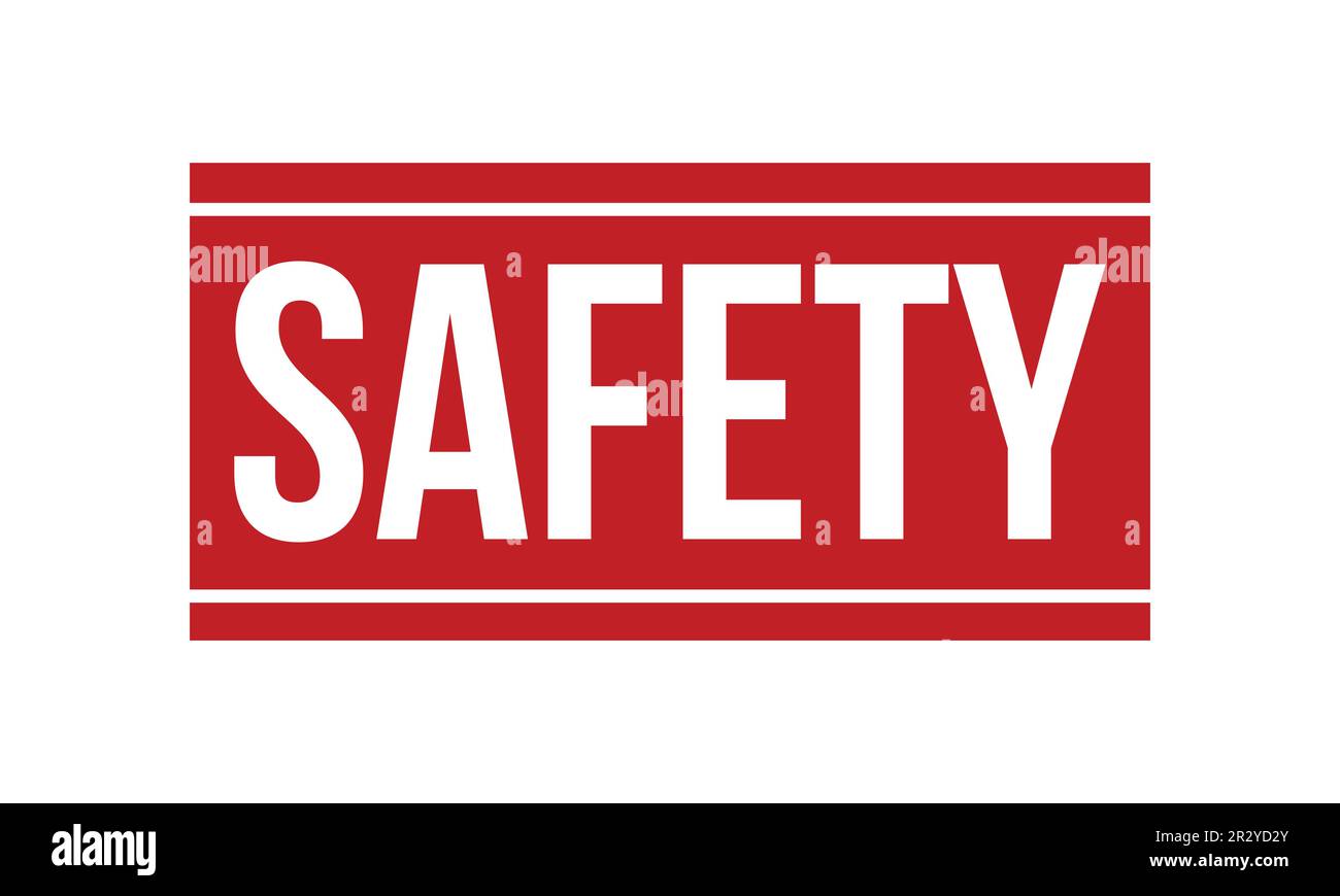 Safety Rubber Stamp Seal Vector Stock Vector Image & Art - Alamy