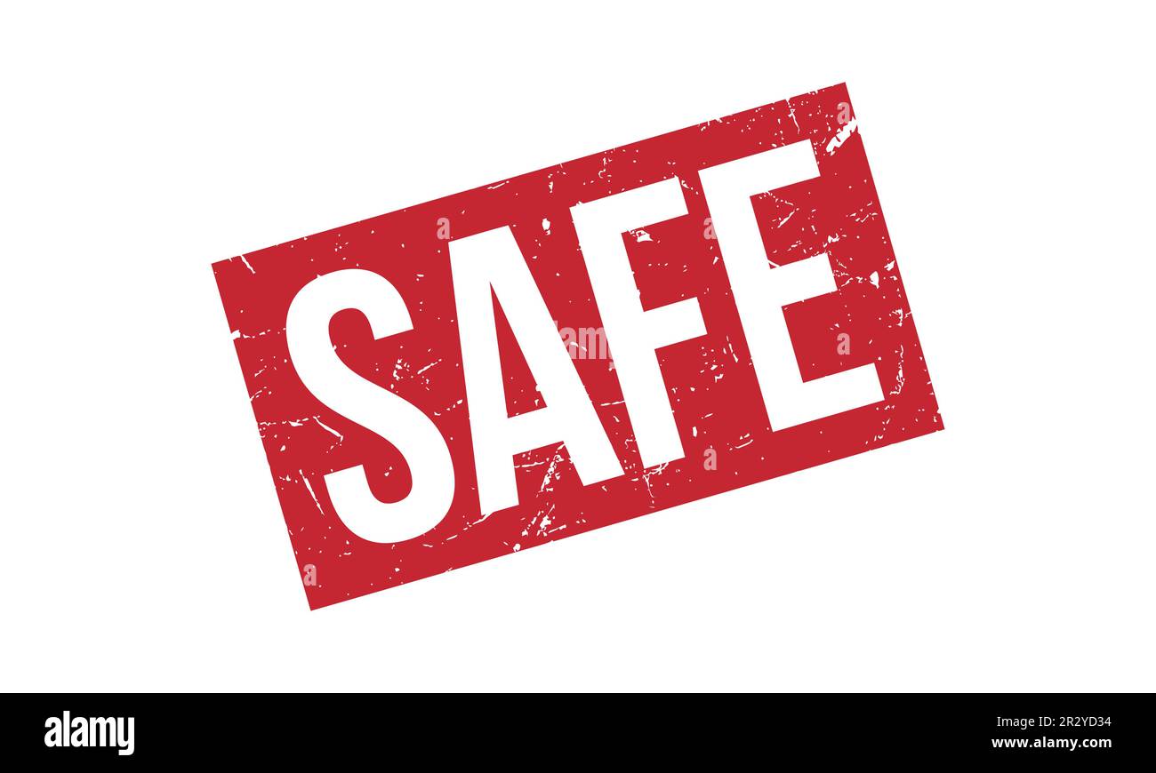 Safe Rubber Stamp Seal Vector Stock Vector Image & Art - Alamy