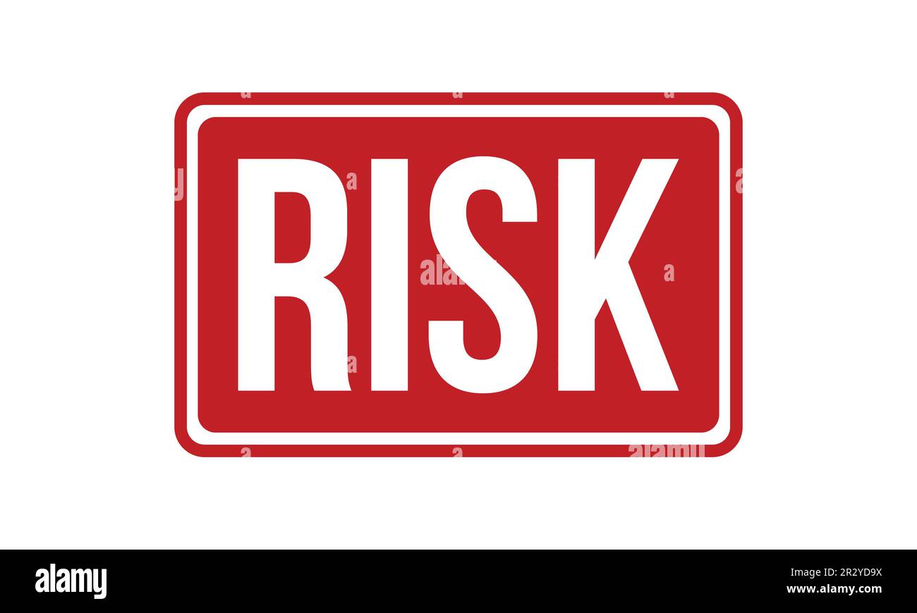 Risk Rubber Stamp Seal Vector Stock Vector Image & Art - Alamy