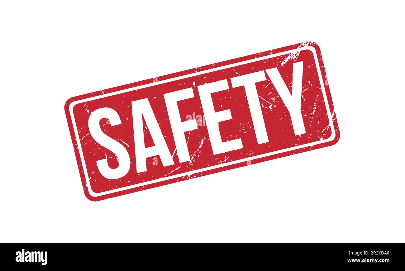 Safety Rubber Stamp Seal Vector Stock Vector Image & Art - Alamy