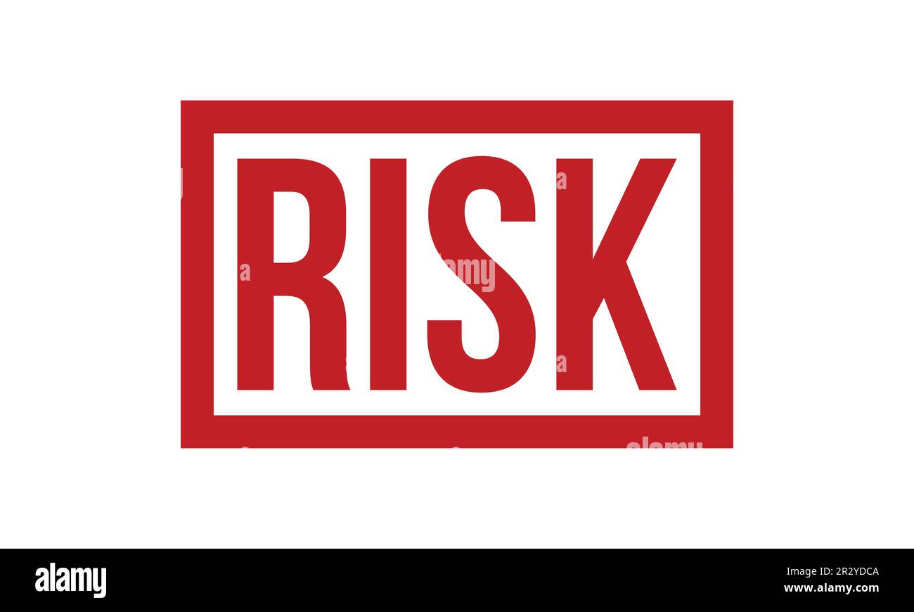 Risk Rubber Stamp Seal Vector Stock Vector Image & Art - Alamy