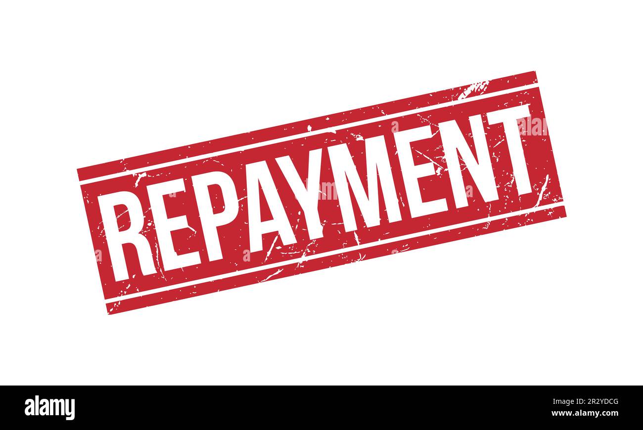 Repayment rubber stamp hi-res stock photography and images - Alamy