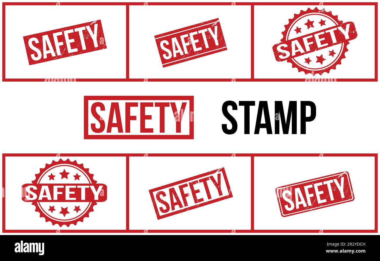 Safety rubber stamp hi-res stock photography and images - Alamy
