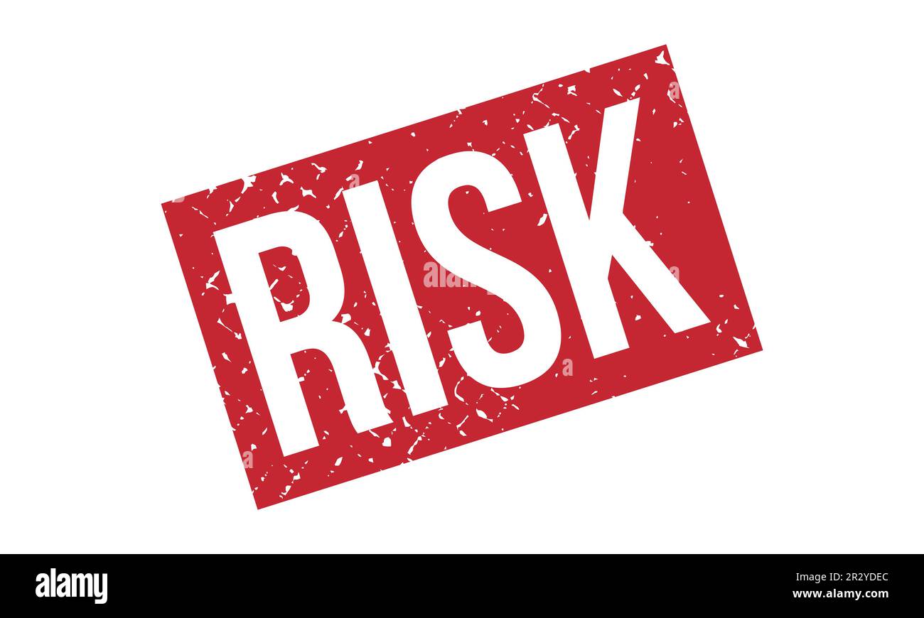 Risk Rubber Stamp Seal Vector Stock Vector Image & Art - Alamy