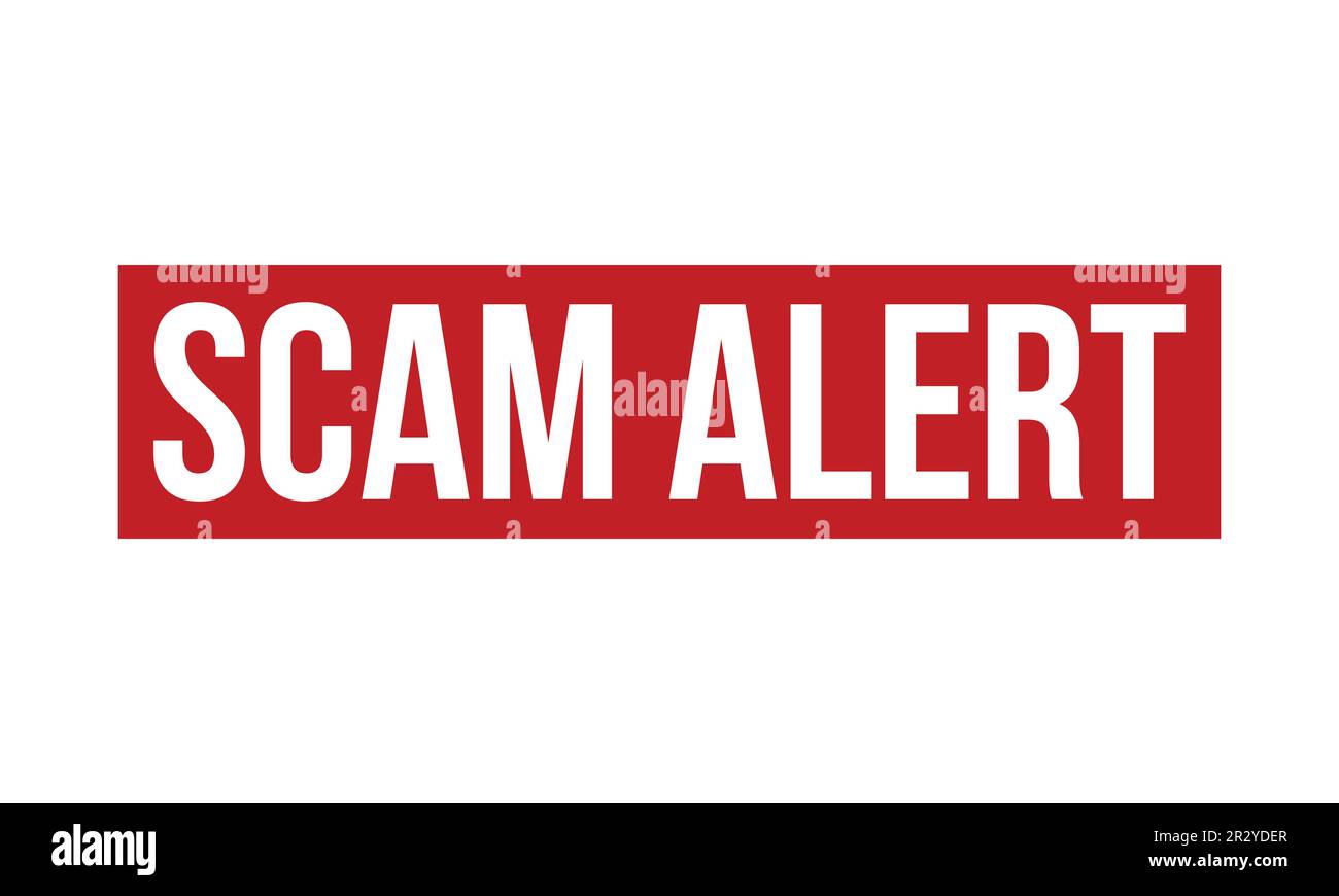 Scam alert seal Stock Vector Images - Alamy