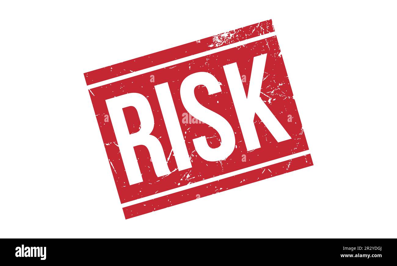 Risk Rubber Stamp Seal Vector Stock Vector Image & Art - Alamy