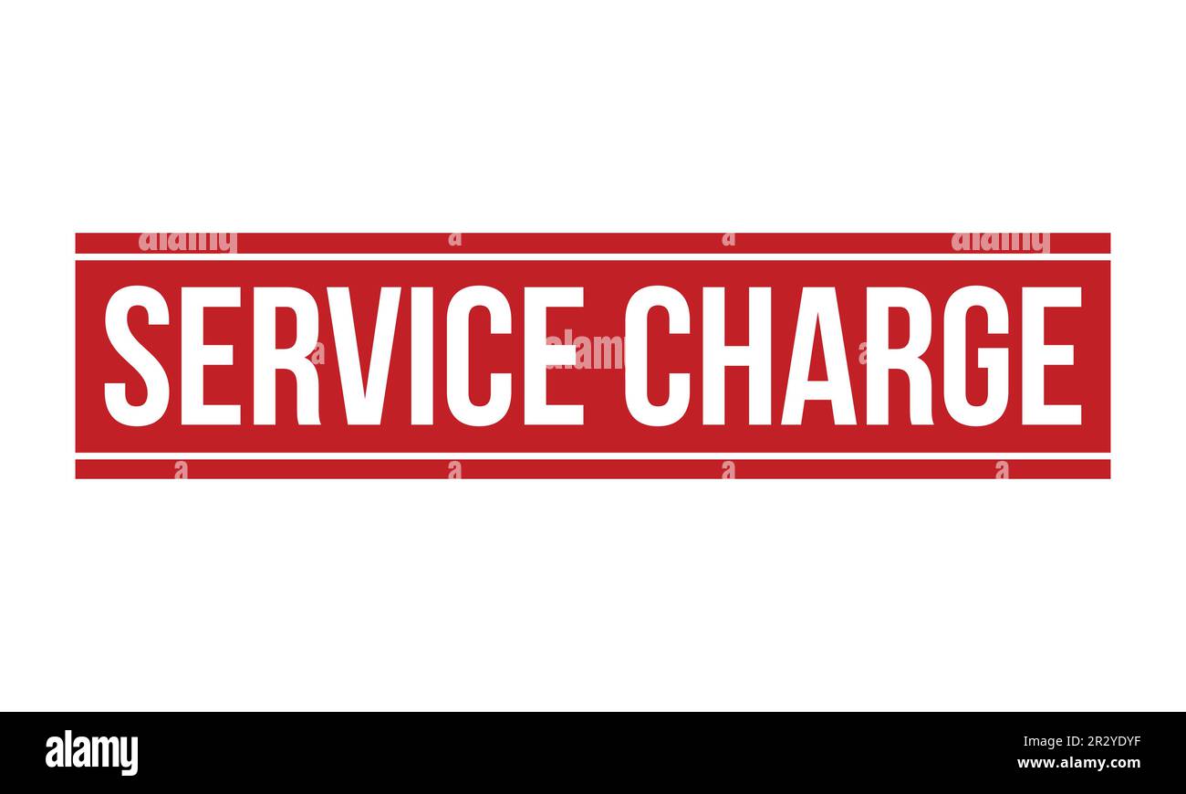 Service charge seal Stock Vector Images - Alamy