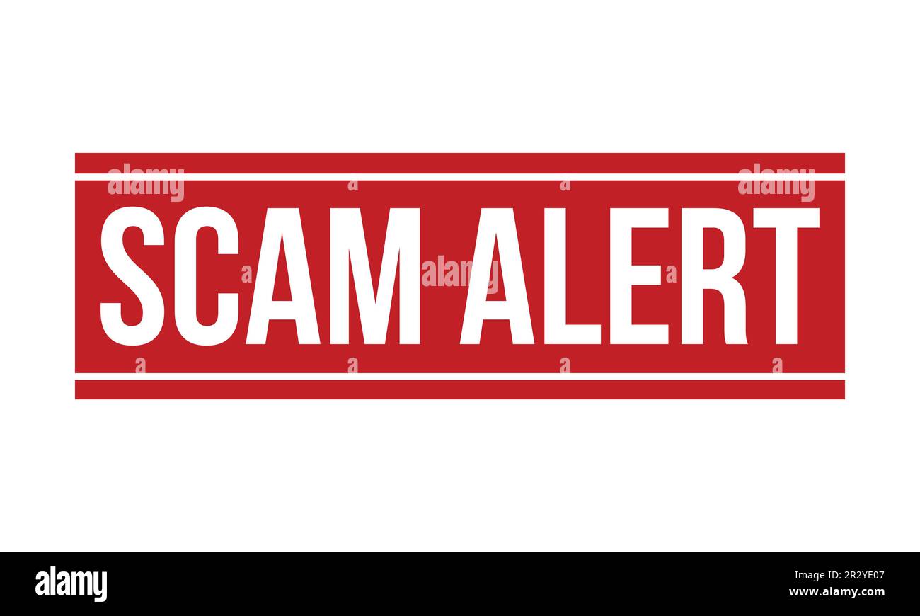 Scam Alert Rubber Stamp Seal Vector Stock Vector Image & Art - Alamy