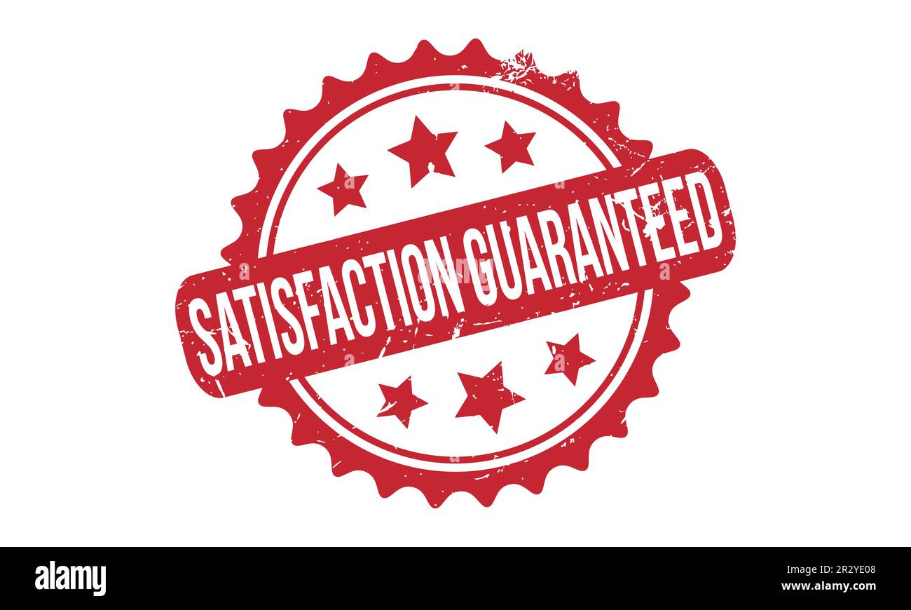 Satisfaction Guaranteed Rubber Stamp Seal Vector Stock Vector Image ... Satisfaction Guaranteed Rubber Stamp Seal Vector Stock Vector Image ...