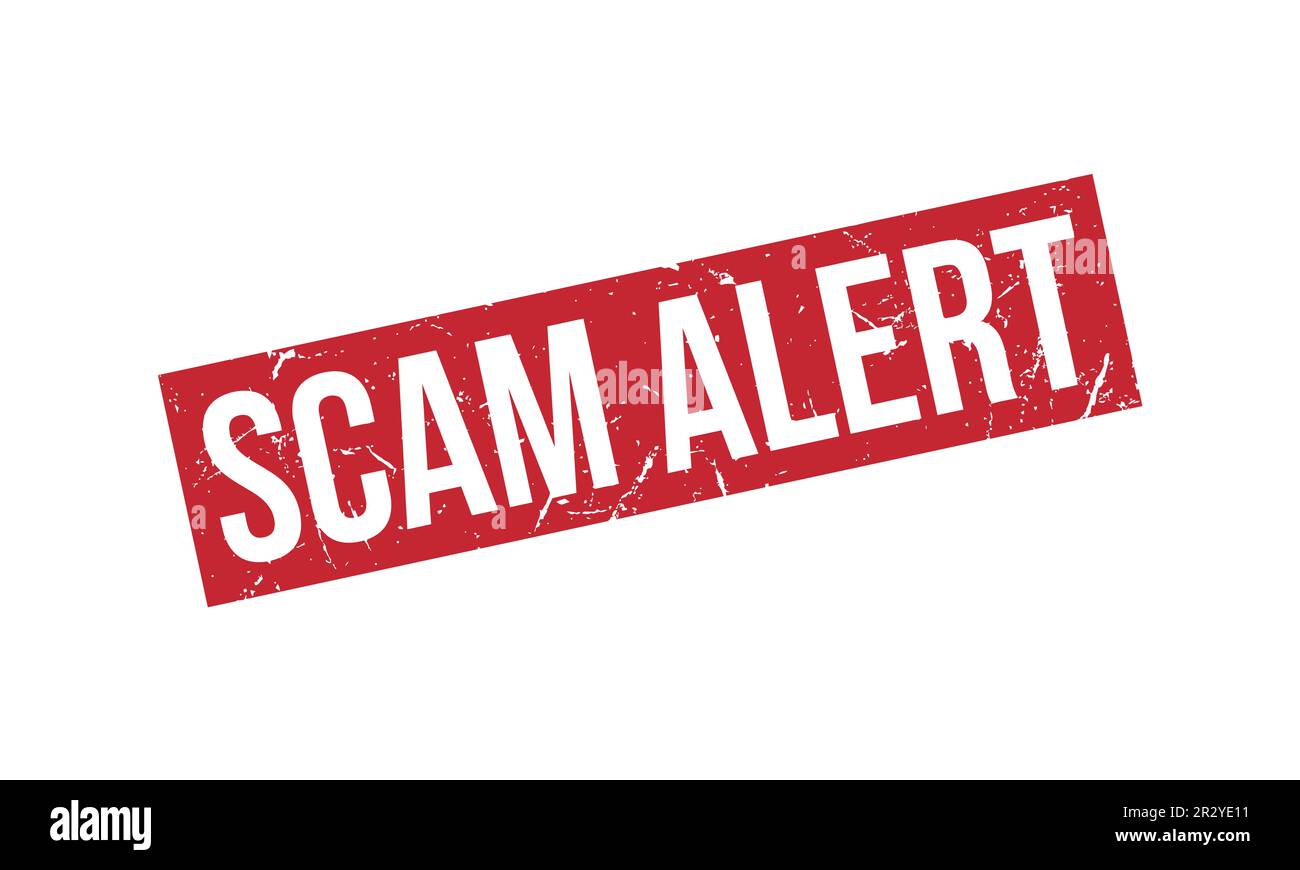 Scam alert vector Stock Vector Images - Alamy