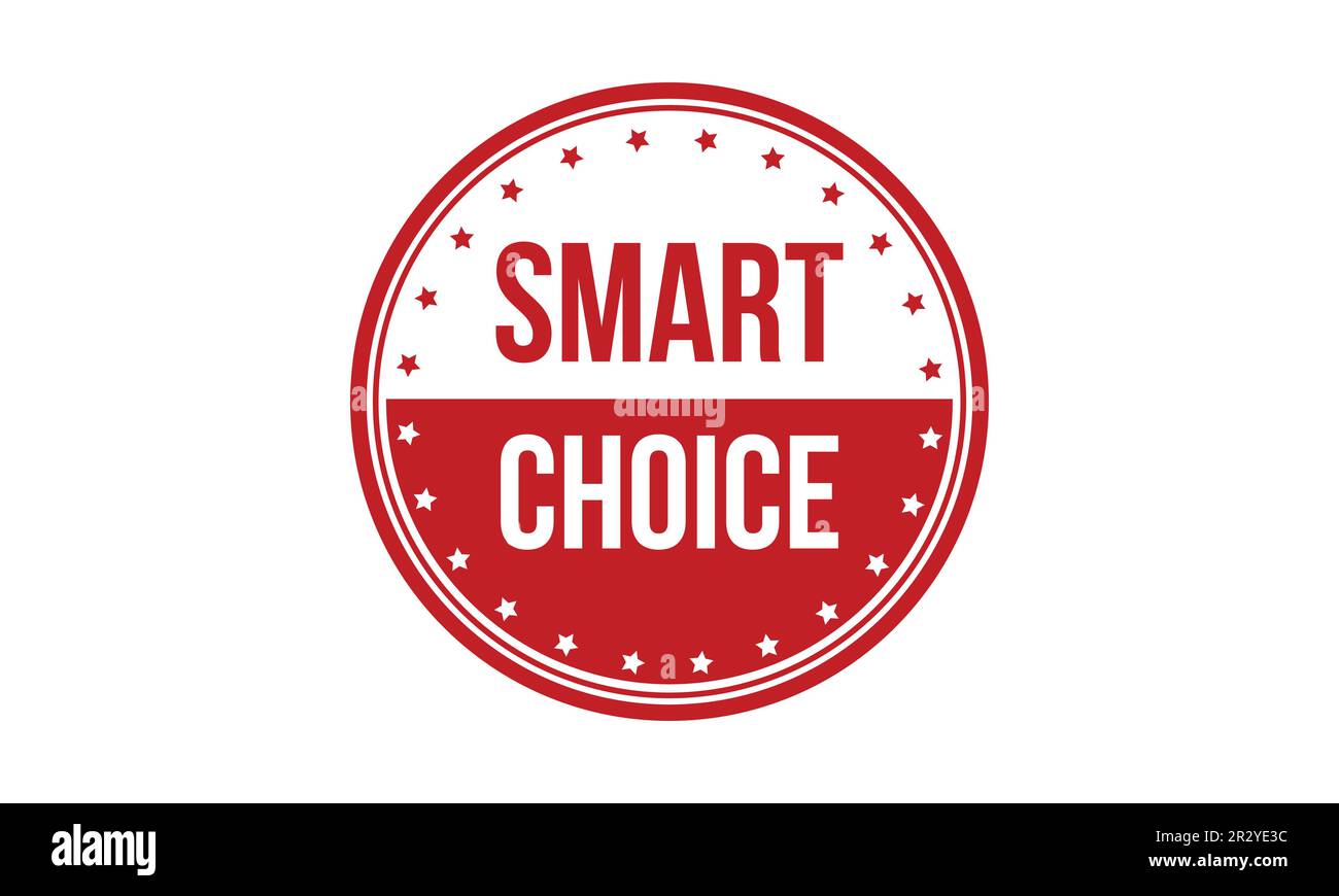 Smart Choice Rubber Stamp Seal Vector Stock Vector Image & Art - Alamy