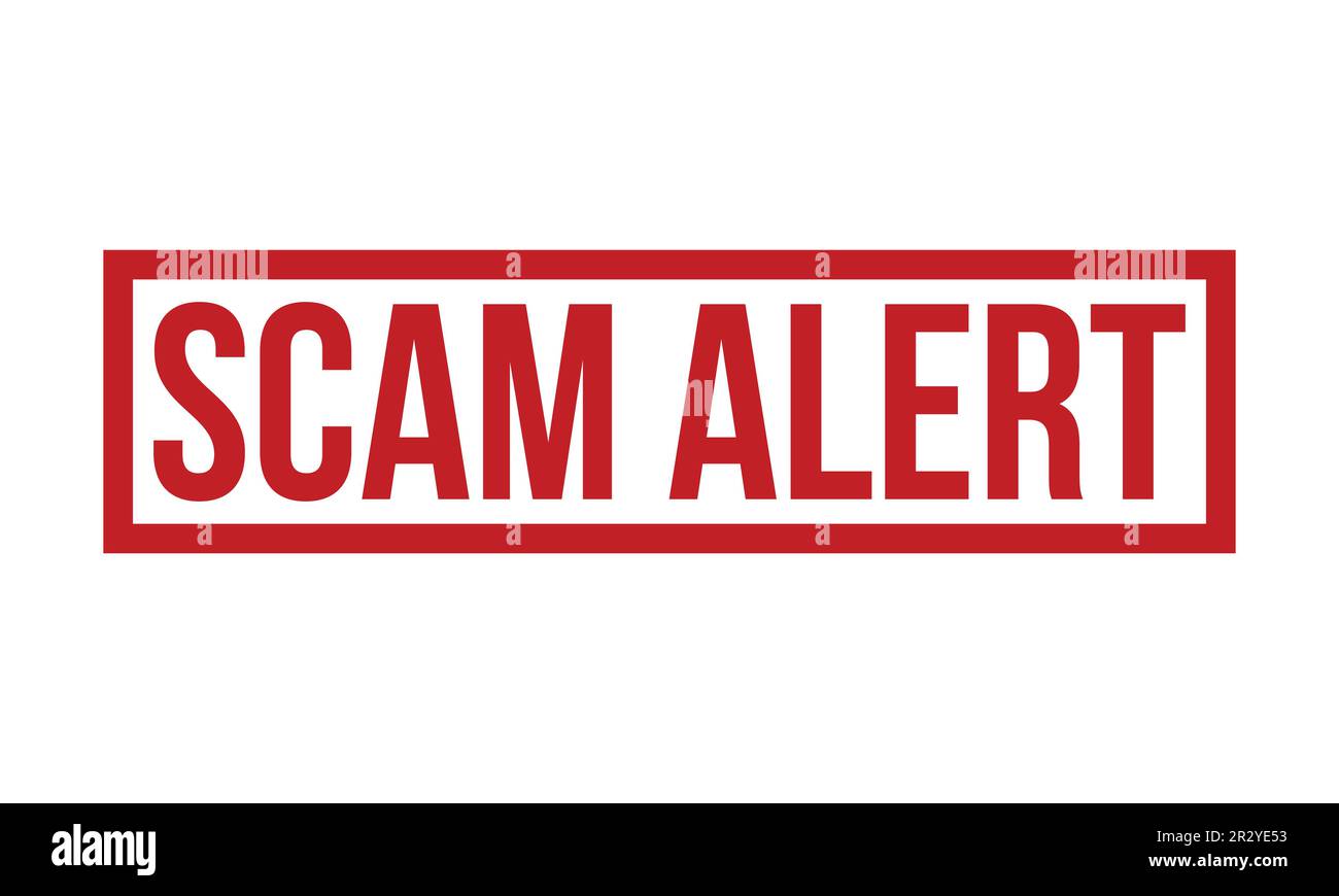 Scam Alert Rubber Stamp Seal Vector Stock Vector Image & Art - Alamy