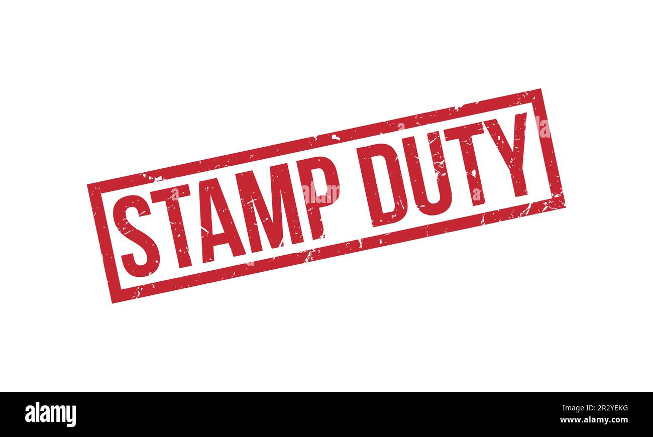 Stamp duty rubber stamp hi-res stock photography and images - Alamy