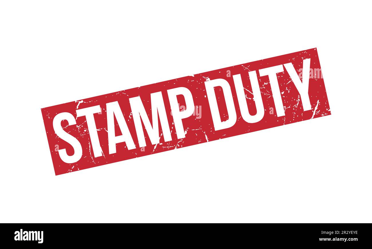 Stamp duty rubber stamp hi-res stock photography and images - Alamy
